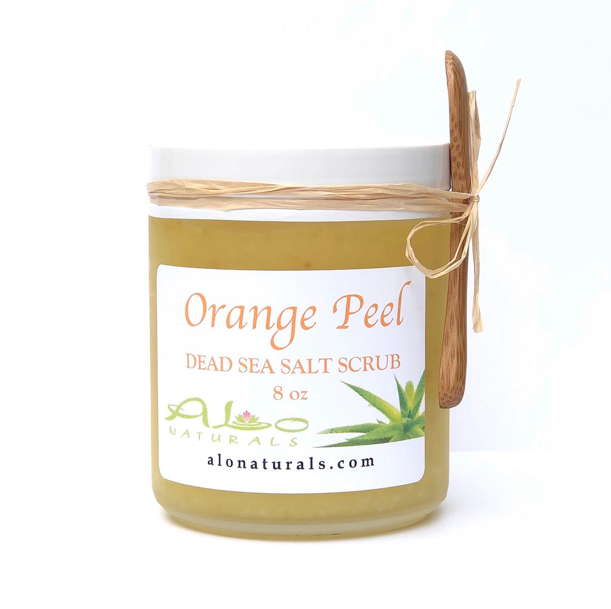Dead Sea Salt Scrub | Orange Peel – ALo Naturals